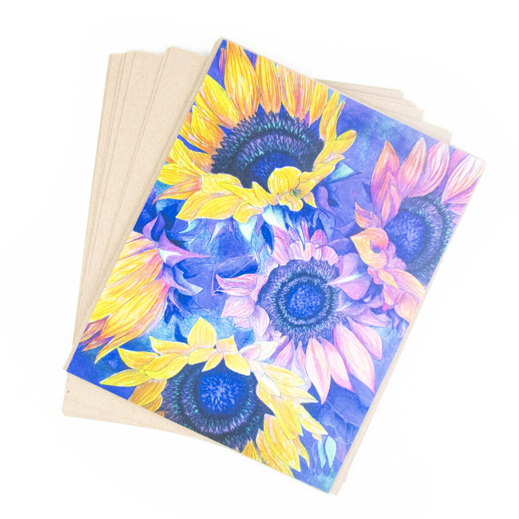 Chipboard Art Backing Cards – Sustainably Packaged